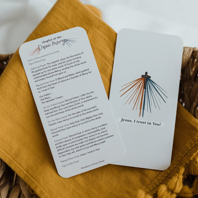 Abundance of Grace Prints - Catholic Prayer Cards, Prints, and more